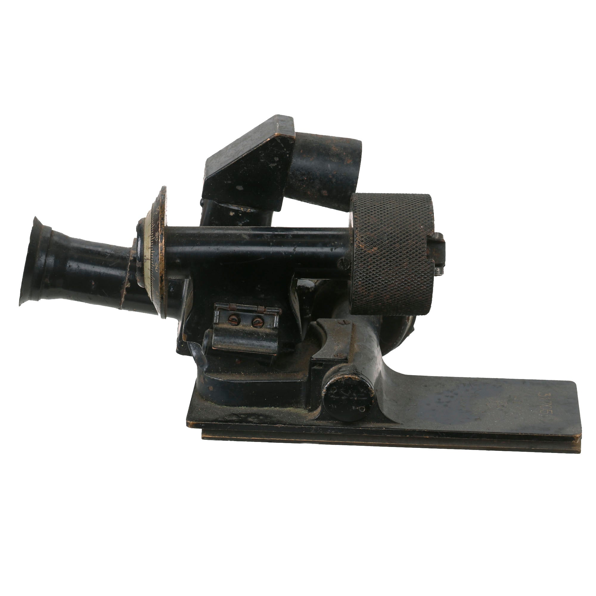 Original Imperial Japanese WWII 4x Telescopic Sight For Type 92 Heavy ...