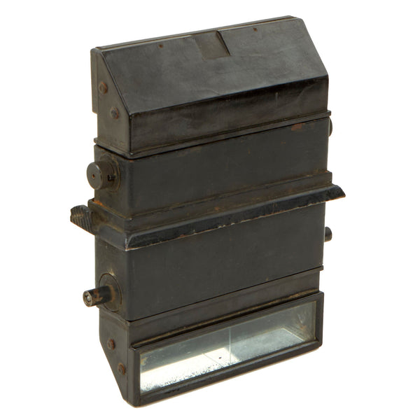 Original German WWII Steel & Bakelite Panzer Tank Cupola Dual Prism Pe ...