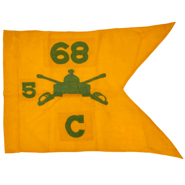 Original U.S. Vietnam War-Era 68th Armor Regiment Swallowtail Guidon ...
