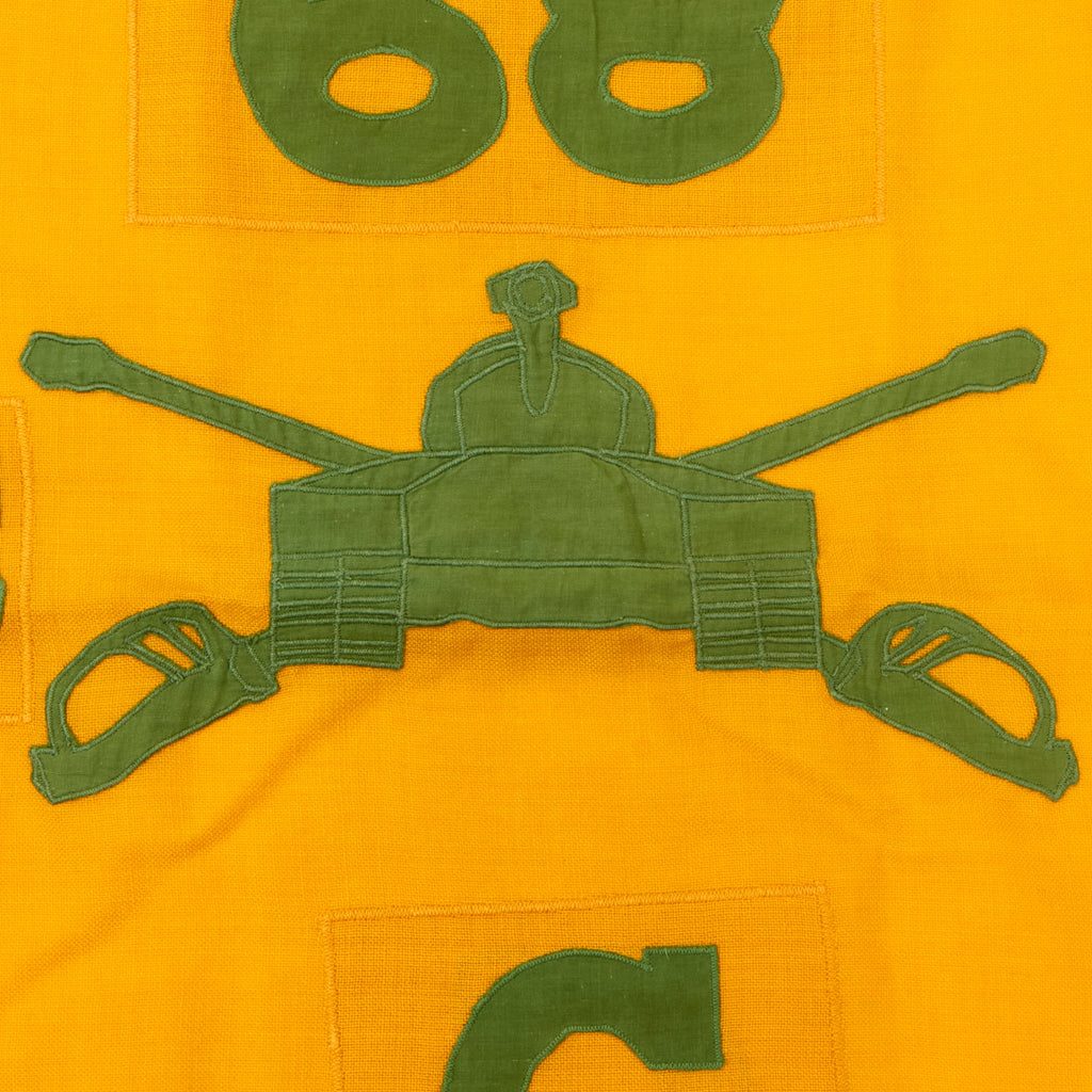 Original U.S. Vietnam War-Era 68th Armor Regiment Swallowtail Guidon ...