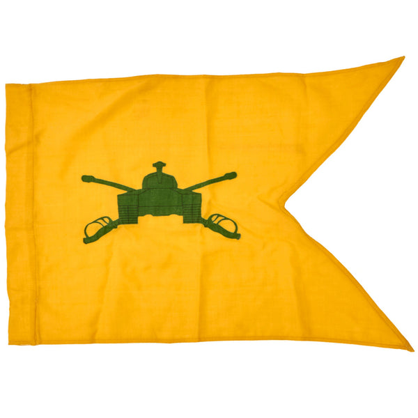 Original U.S. Vietnam War-Era Armor Swallowtail Guidon - Formerly Part ...