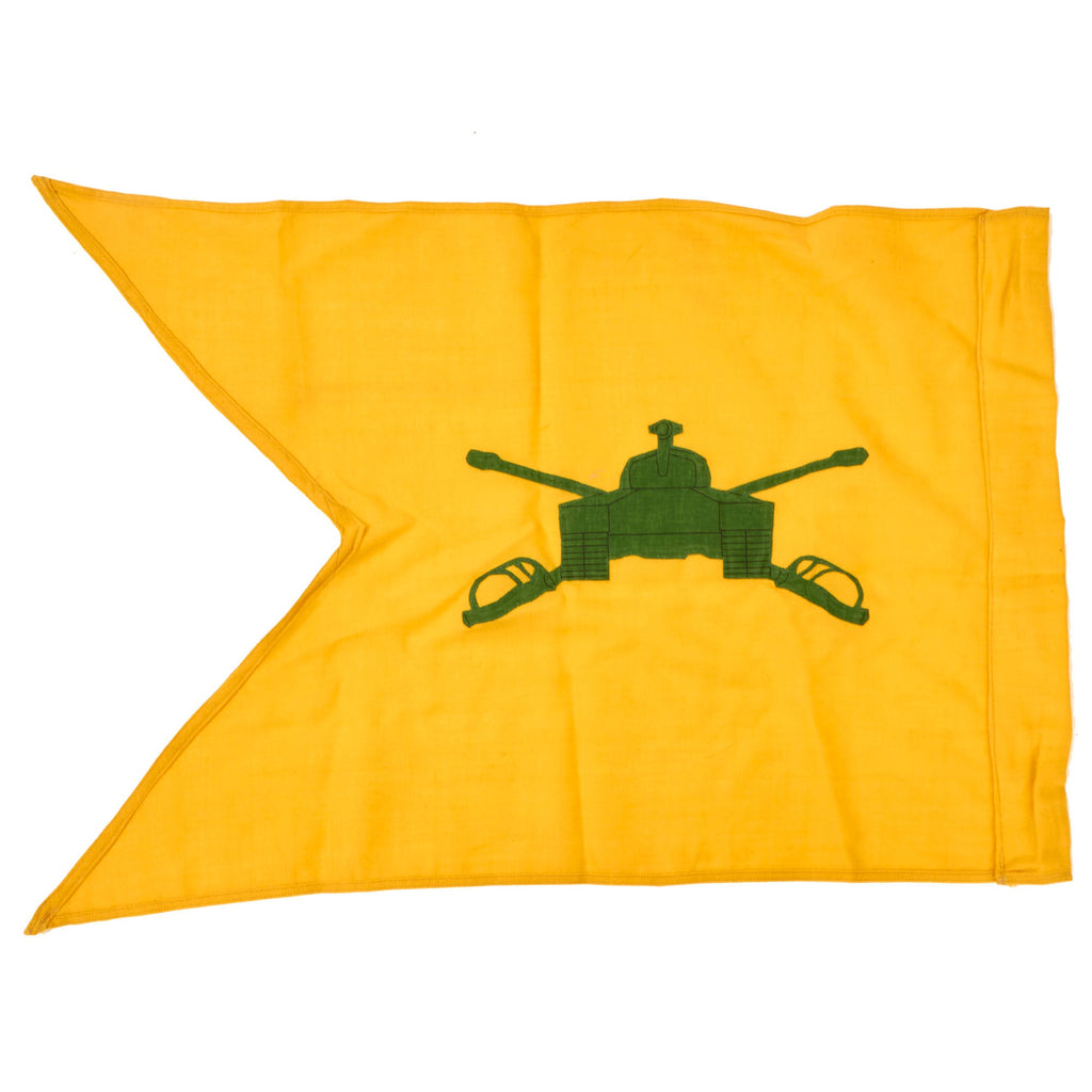 Original U.S. Vietnam War-Era Armor Swallowtail Guidon - Formerly Part ...
