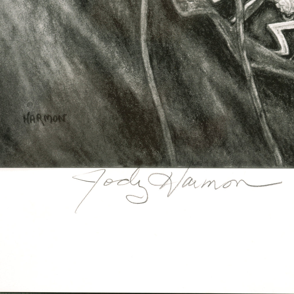 Original Signed Artist Proof of "Panzerheld" by Jody Harmon showing Ge ...