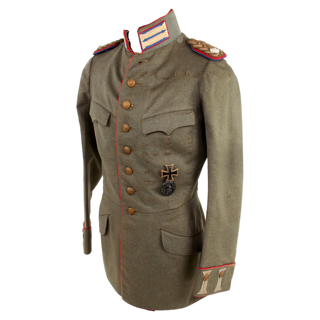 Original Imperial German WWI M-1915 Generalleutnant Waffenrock Feldgra ...