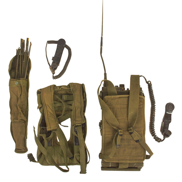 Original U.S. Korean & Vietnam War Era RT-176 AN/PRC-10 Backpack Radio ...