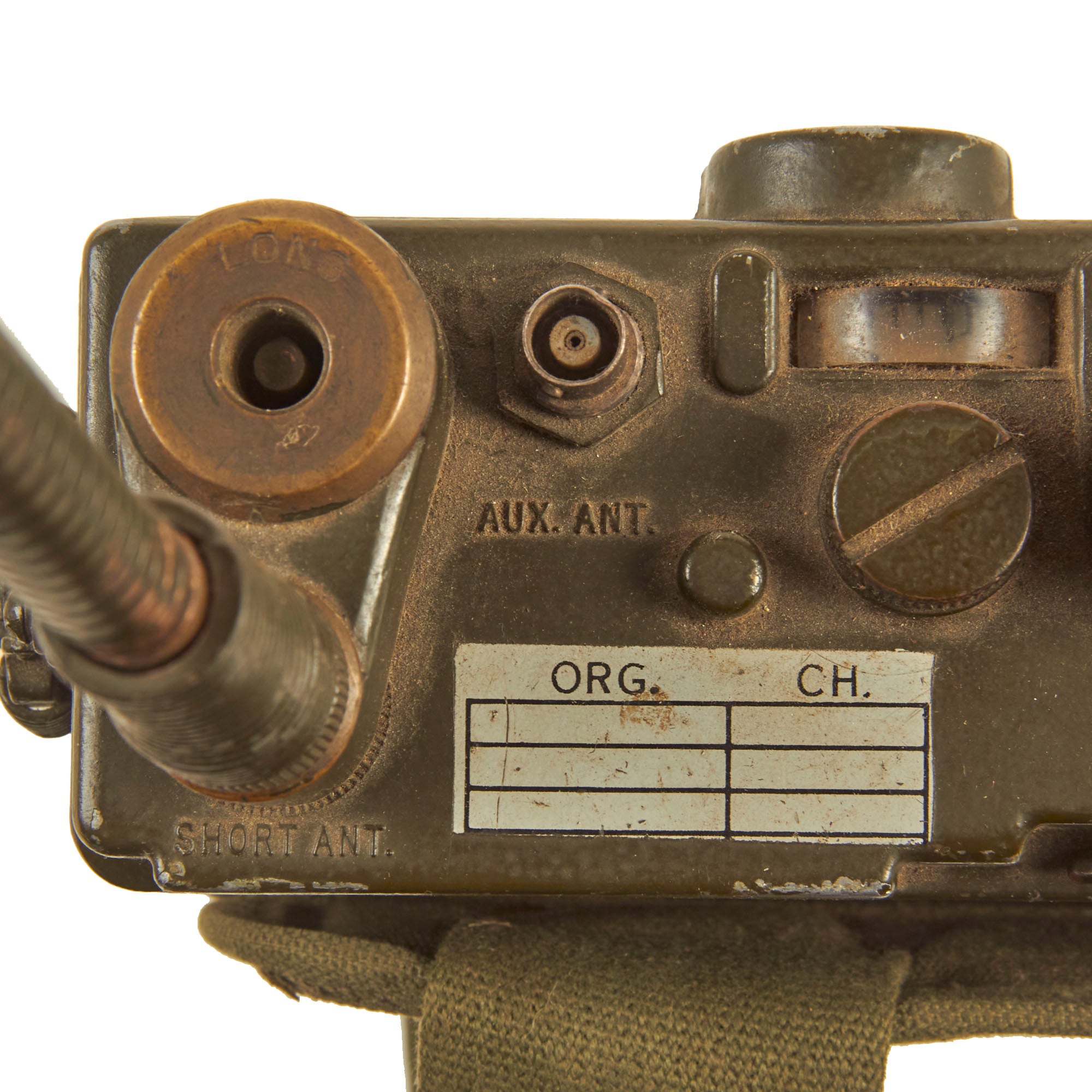 Original U.S. Korean & Vietnam War Era RT-176 AN/PRC-10 Backpack Radio ...