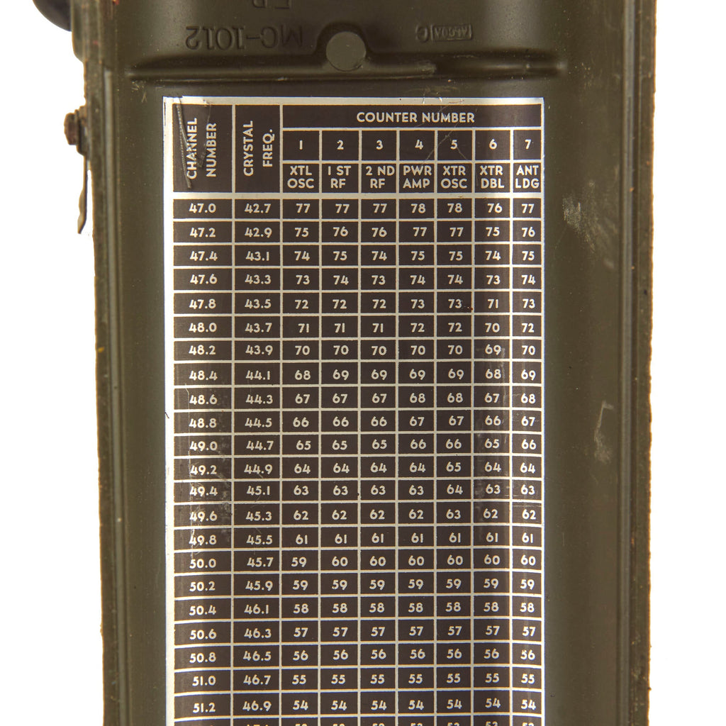 Original U.S. Vietnam War Era RT-196/PRC-6 Radio Receiver Transmitter ...