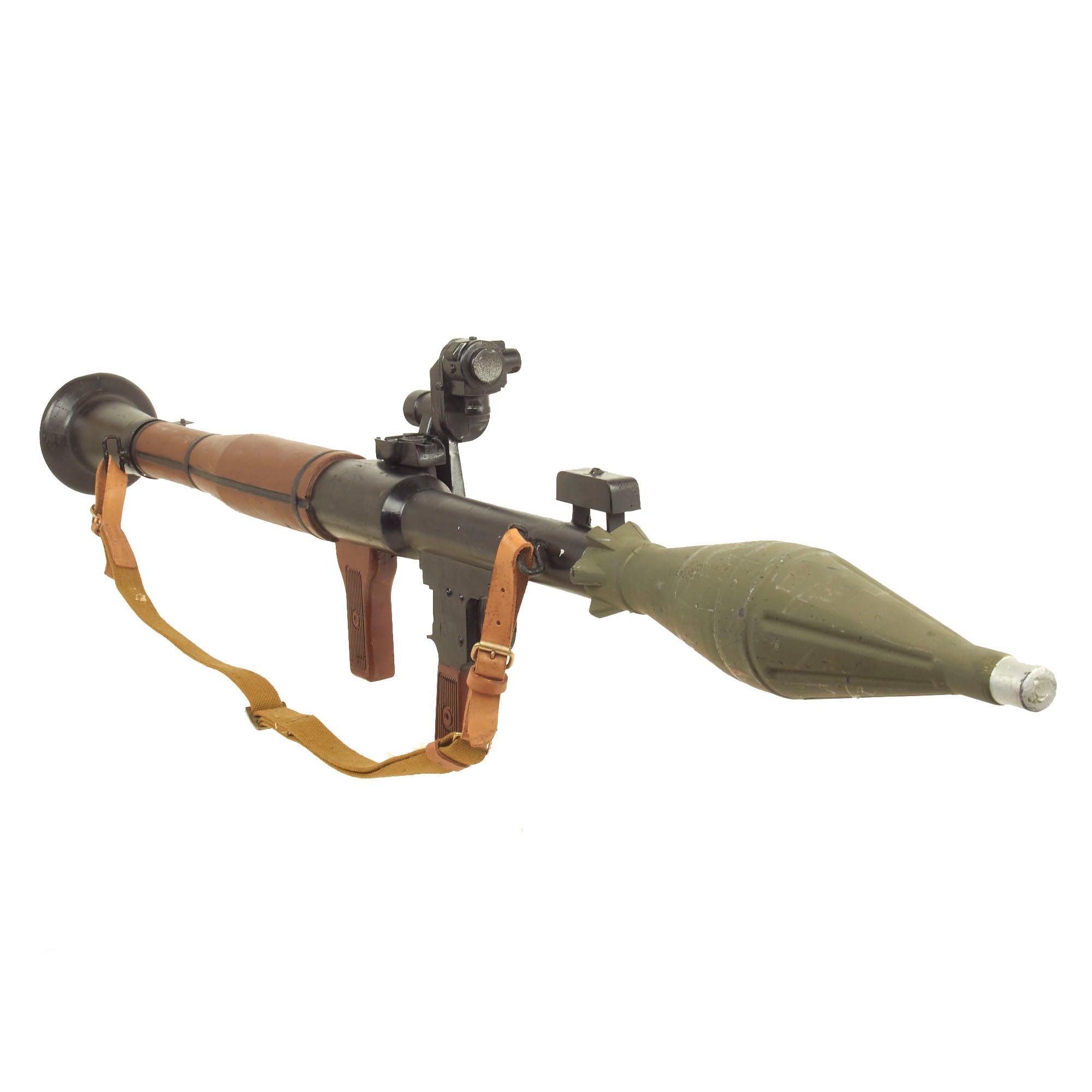 Original U.S. Vietnam Era Rubber Training Aid Russian RPG-7B Rocket Pr ...