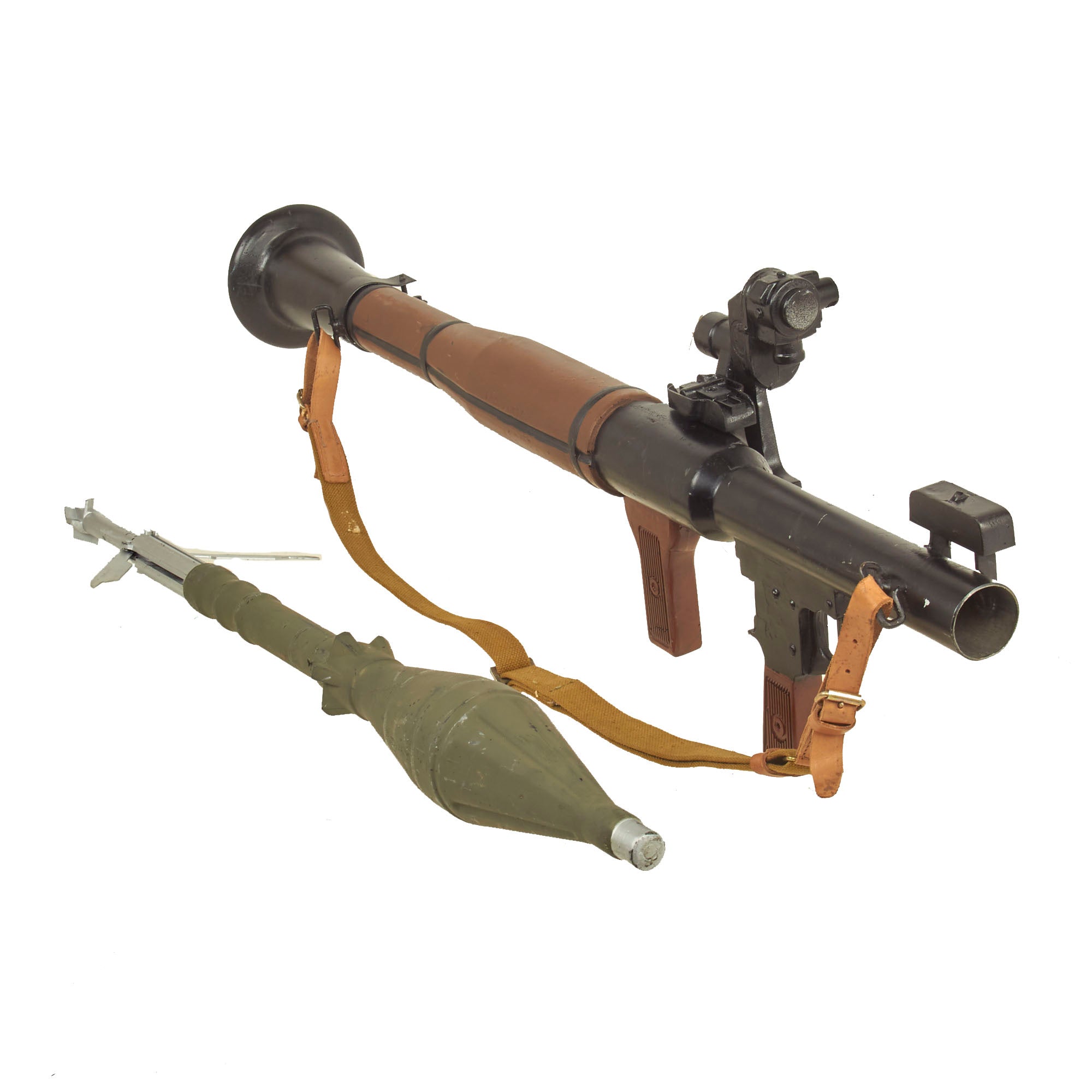 Original U.S. Vietnam Era Rubber Training Aid Russian RPG-7B Rocket Pr ...