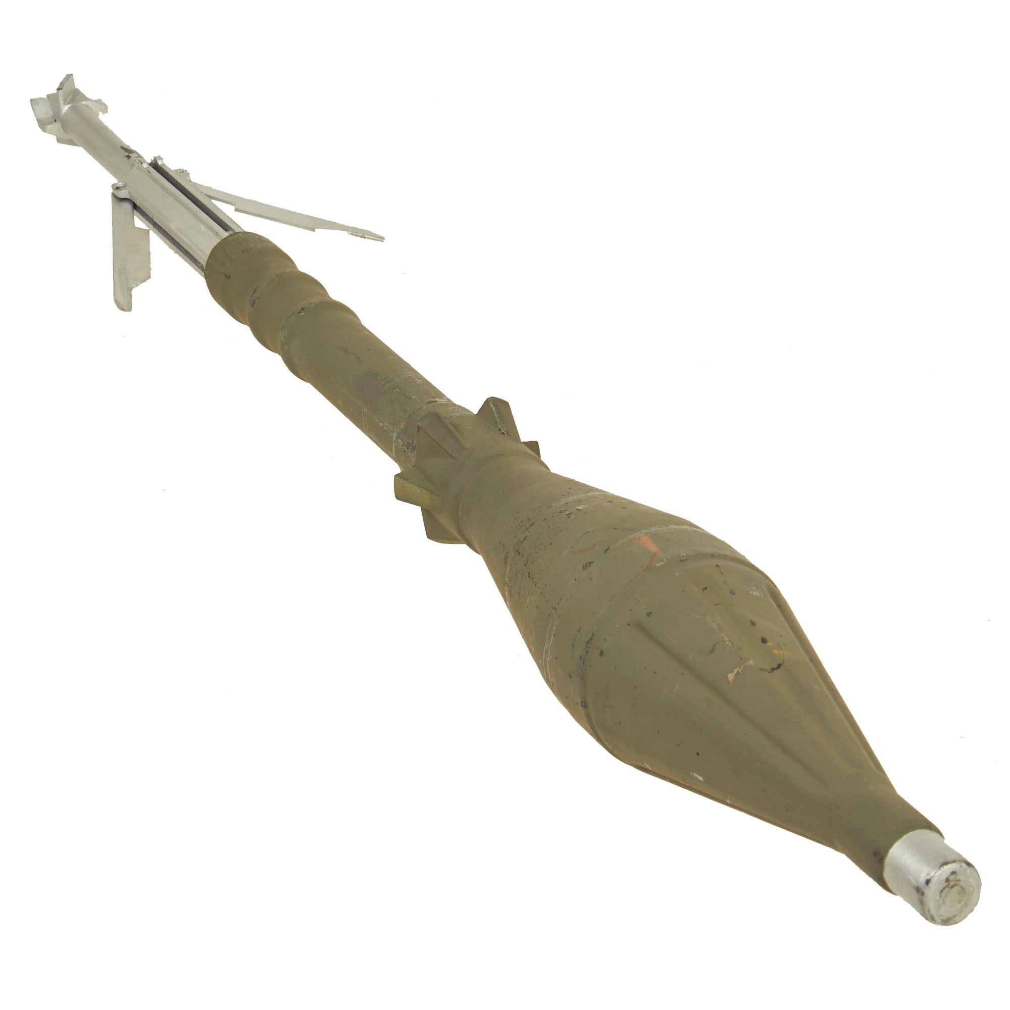 Original U.S. Vietnam Era Rubber Training Aid Russian RPG-7B Rocket Pr ...