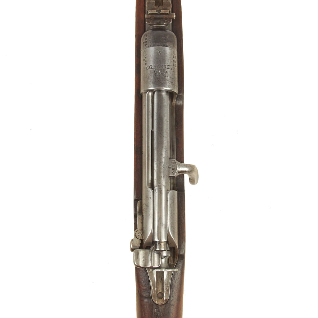 Original German Pre-WWI Gewehr 91 S Artillery Carbine by C.G. HAENEL S ...