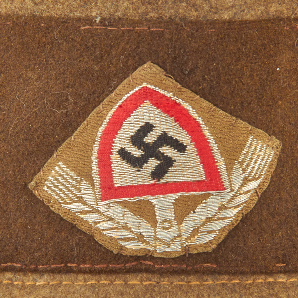 Original German WWII Service Worn RAD Labor Service Officer "Robin Hoo ...