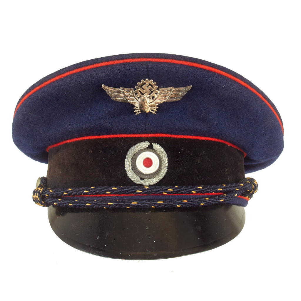 Original German WWII DAF Labor Front DRB Reichsbahn Railway Leader Sch ...