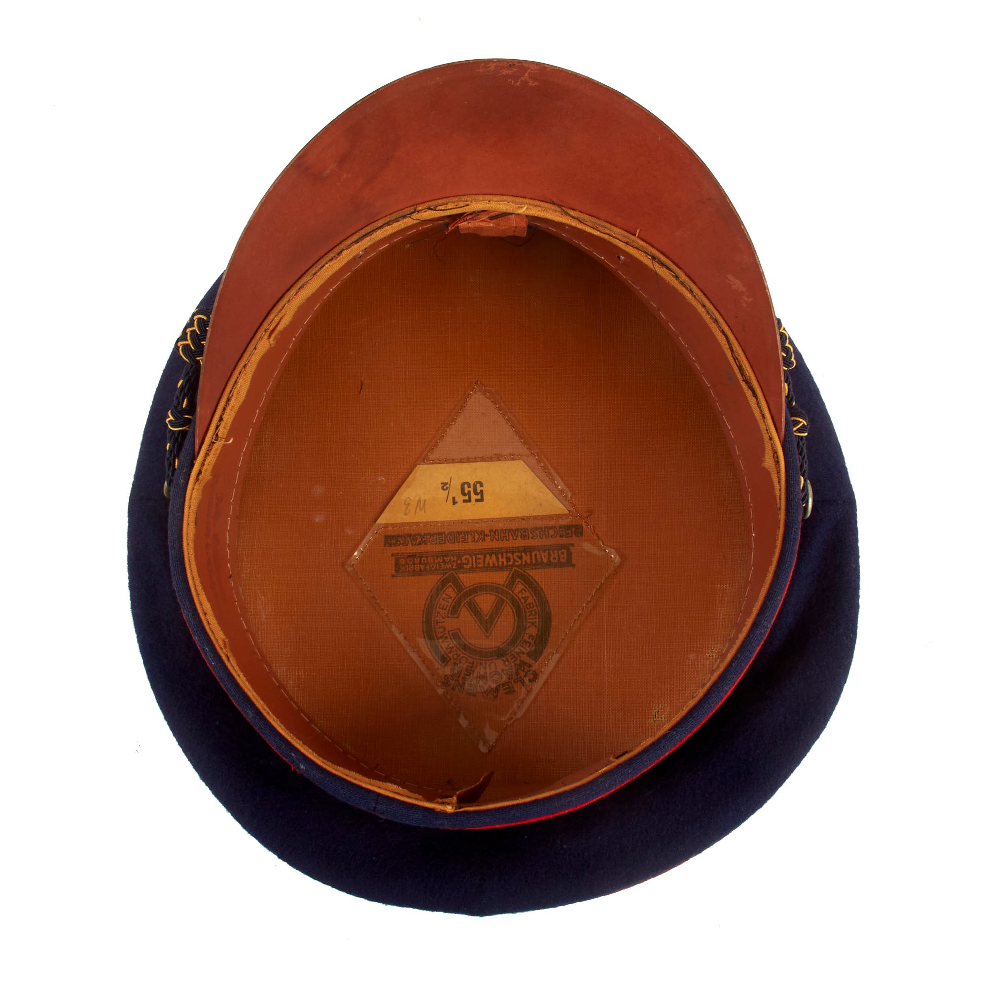 Original German WWII DAF Labor Front DRB Reichsbahn Railway Leader Sch ...