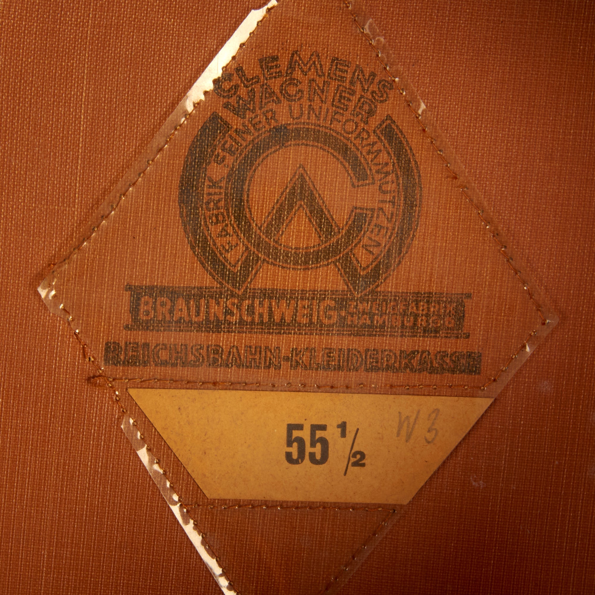 Original German WWII DAF Labor Front DRB Reichsbahn Railway Leader Sch ...