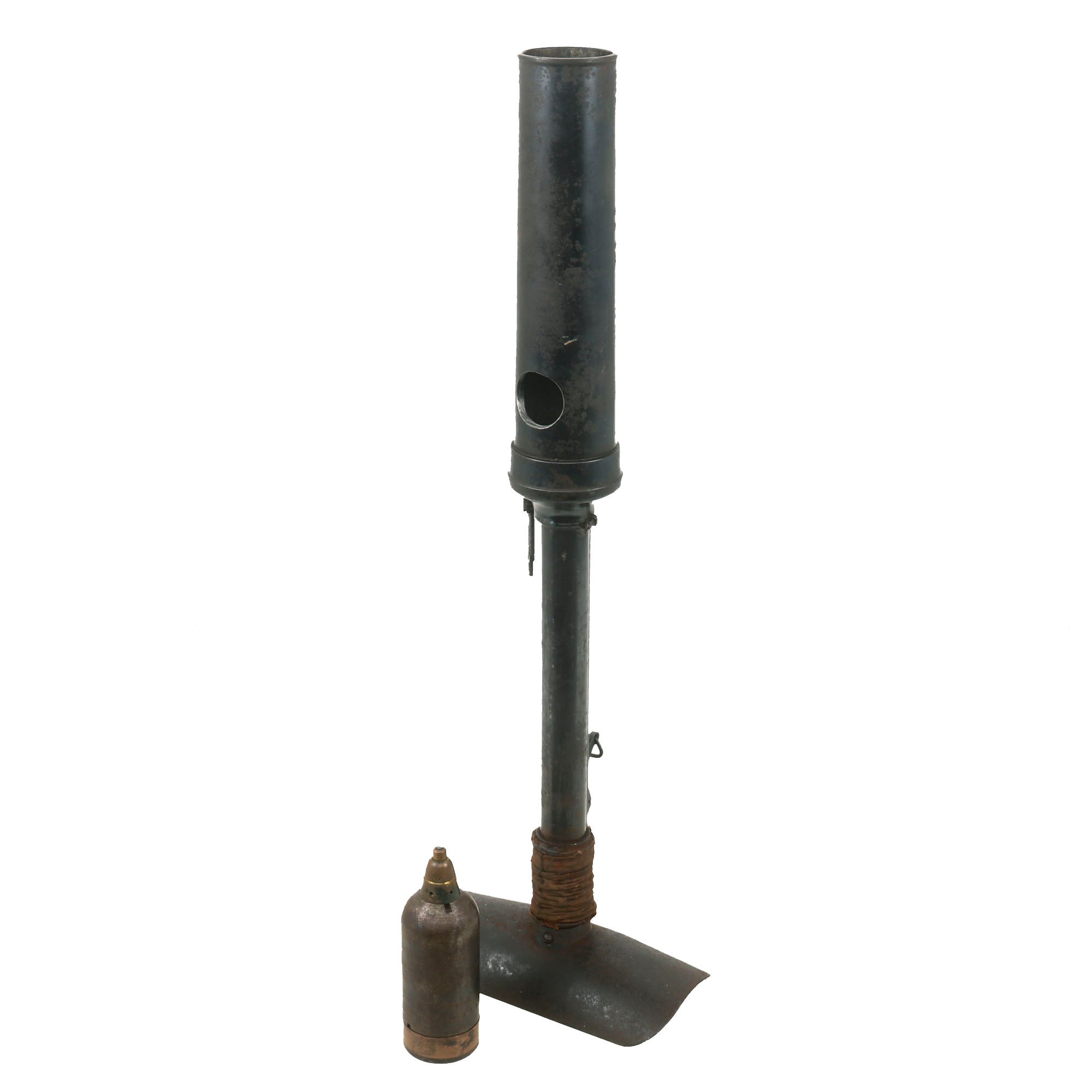 Original WWII Japanese Type 89 Display Grenade Discharger Knee Mortar ...