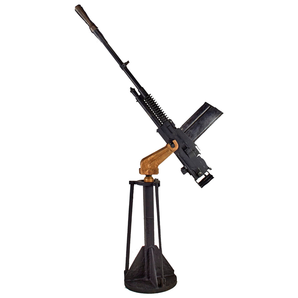 Original Japanese type 13.2mm Hotchkiss WWII Anti-Aircraft Display Gun ...