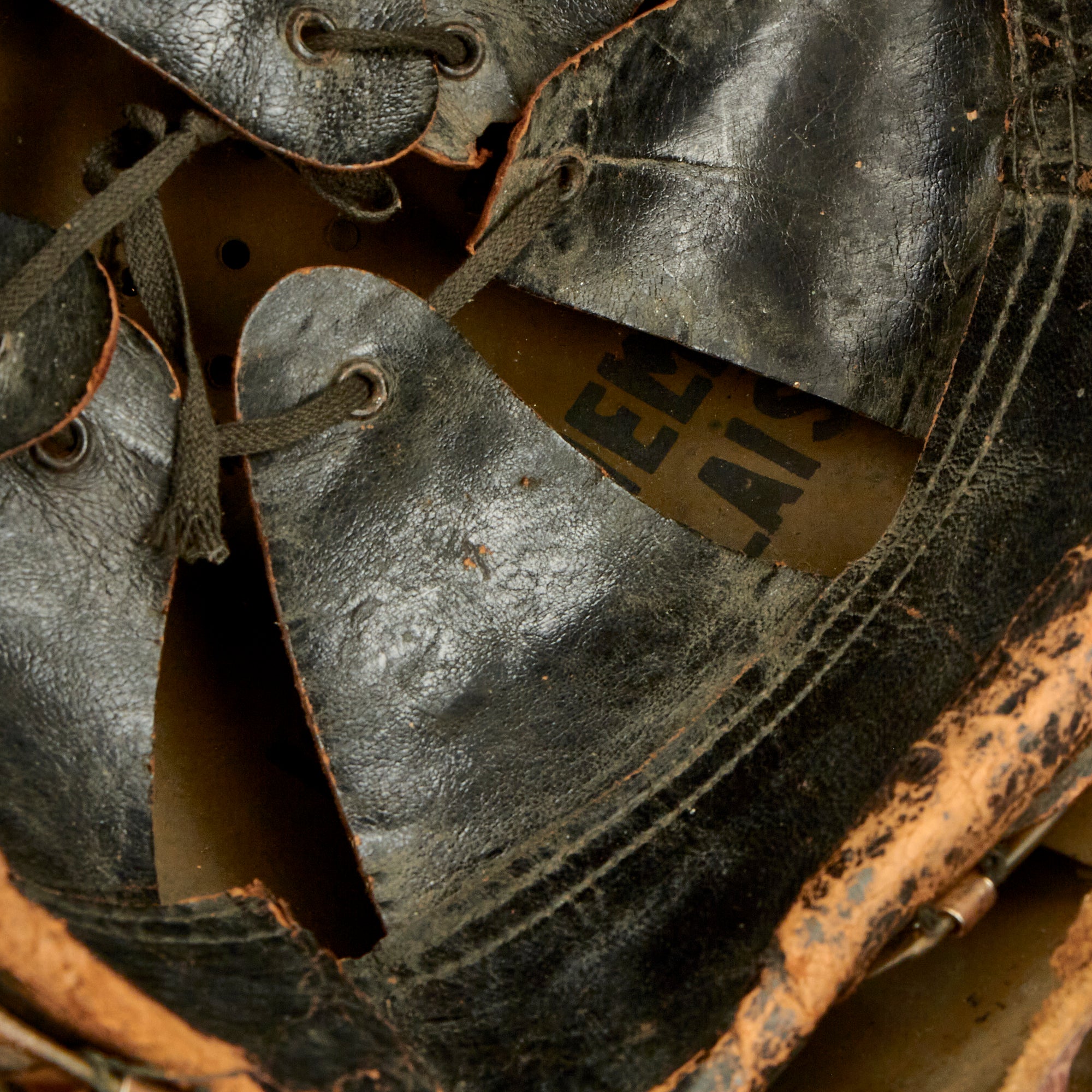 Original WWII French Complete Model 1926 Adrian Engineer Helmet with L ...