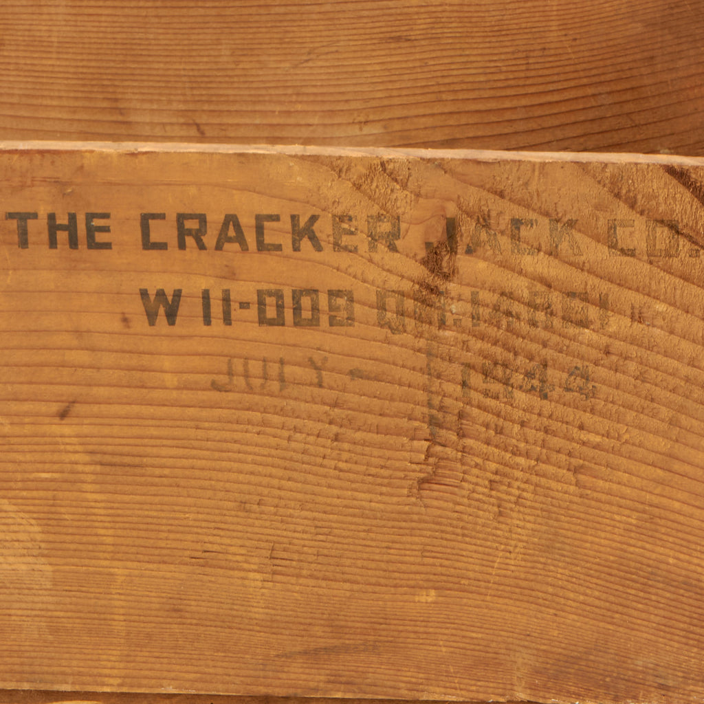 Original U.S. WWII K-Ration Crate by the Cracker Jack Company Dated Ju ...