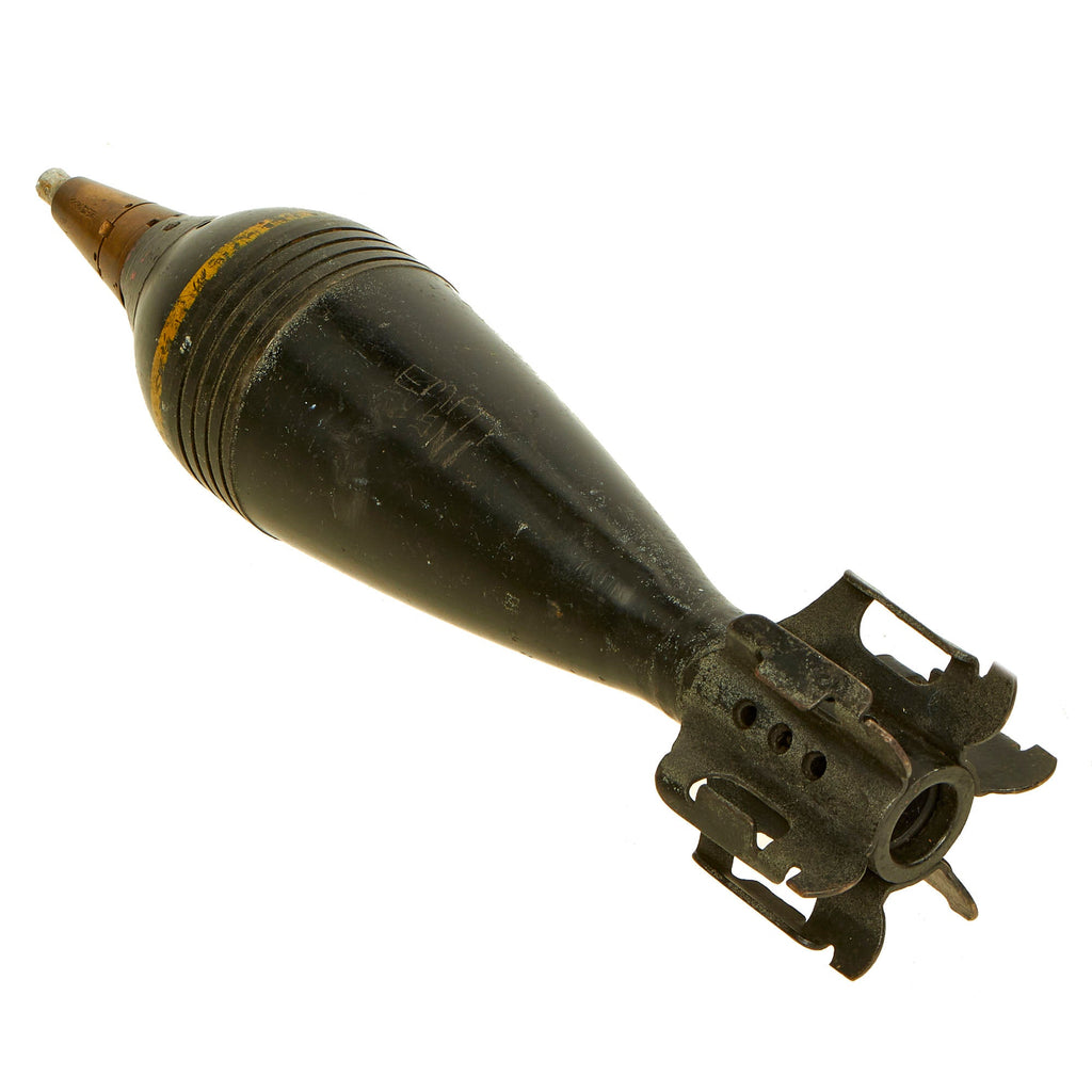 Original Japanese WWII Type 100 HE 81mm Inert Mortar Round Impact Fuse ...