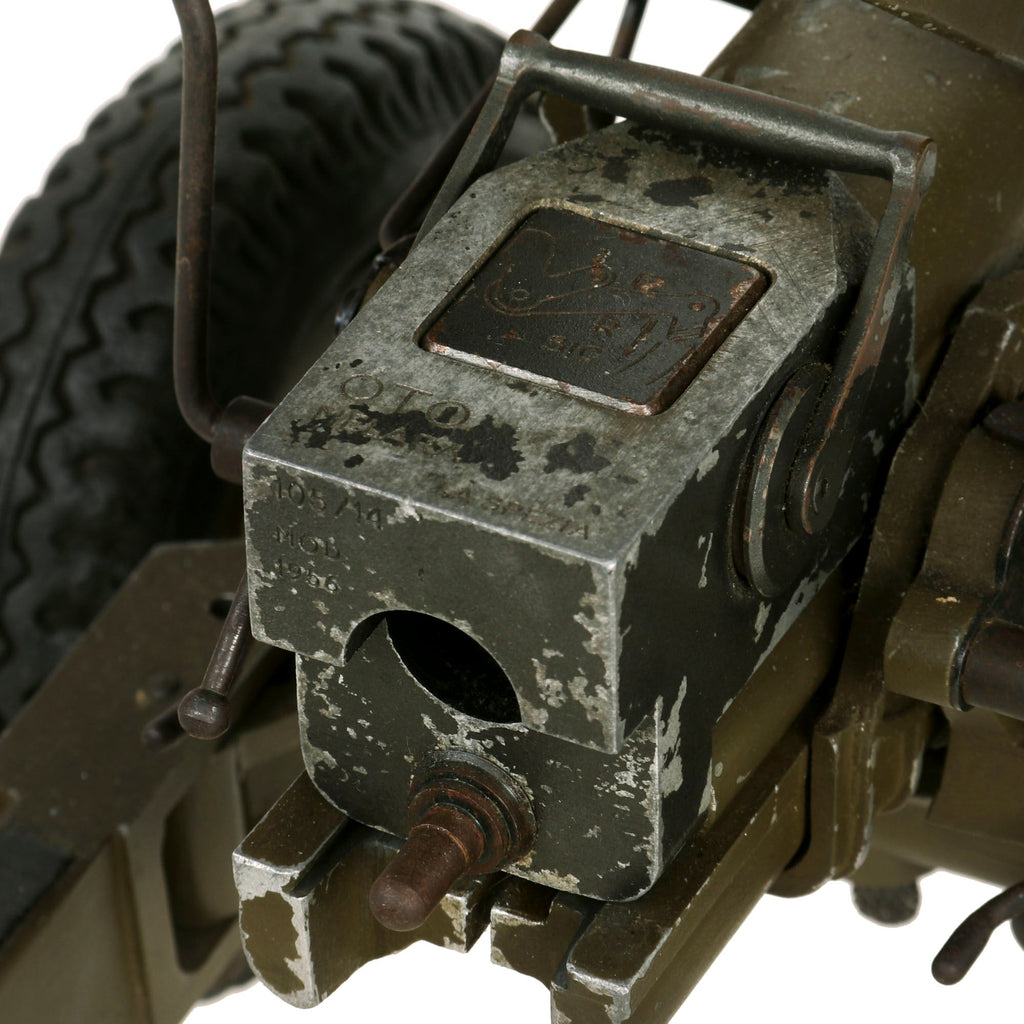 Original Italian OTO Melara Model 56 Pack Howitzer Mechanical Aluminum ...