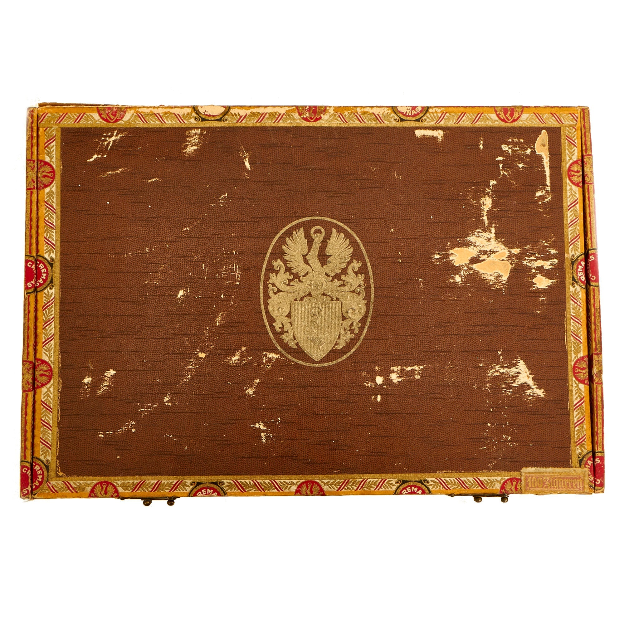 Original Rare German WWII Empty Box for the Personal Cigars of Reichsm ...