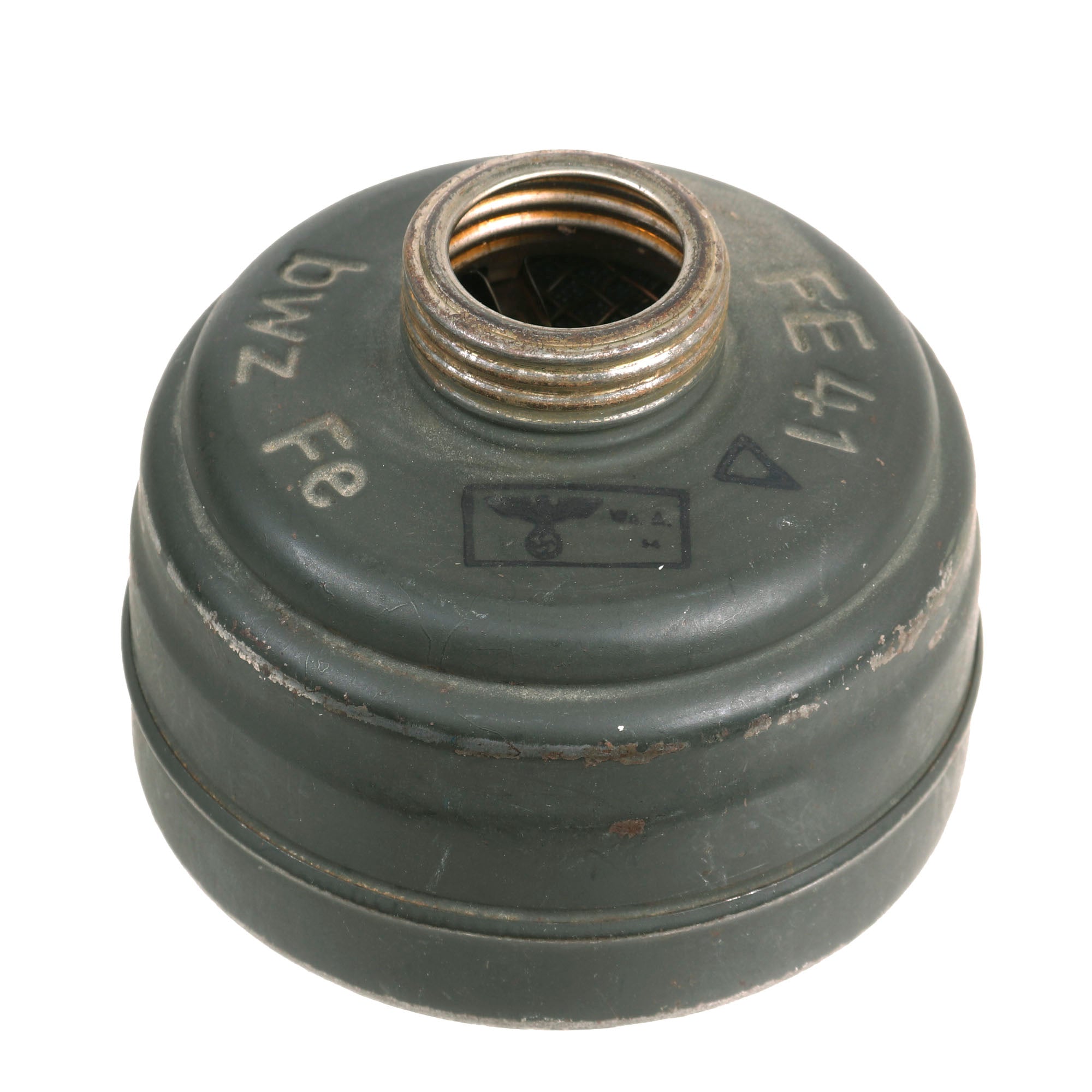 Original German WWII M38 Gas Mask by BMW in Size 1 with Magnetic Fitti ...