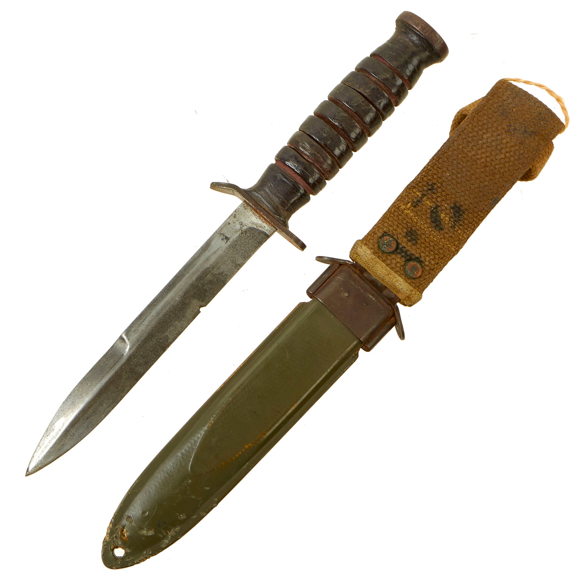 Original U.S. WWII Blade Marked M3 Fighting Knife by UTICA Cutlery Co ...