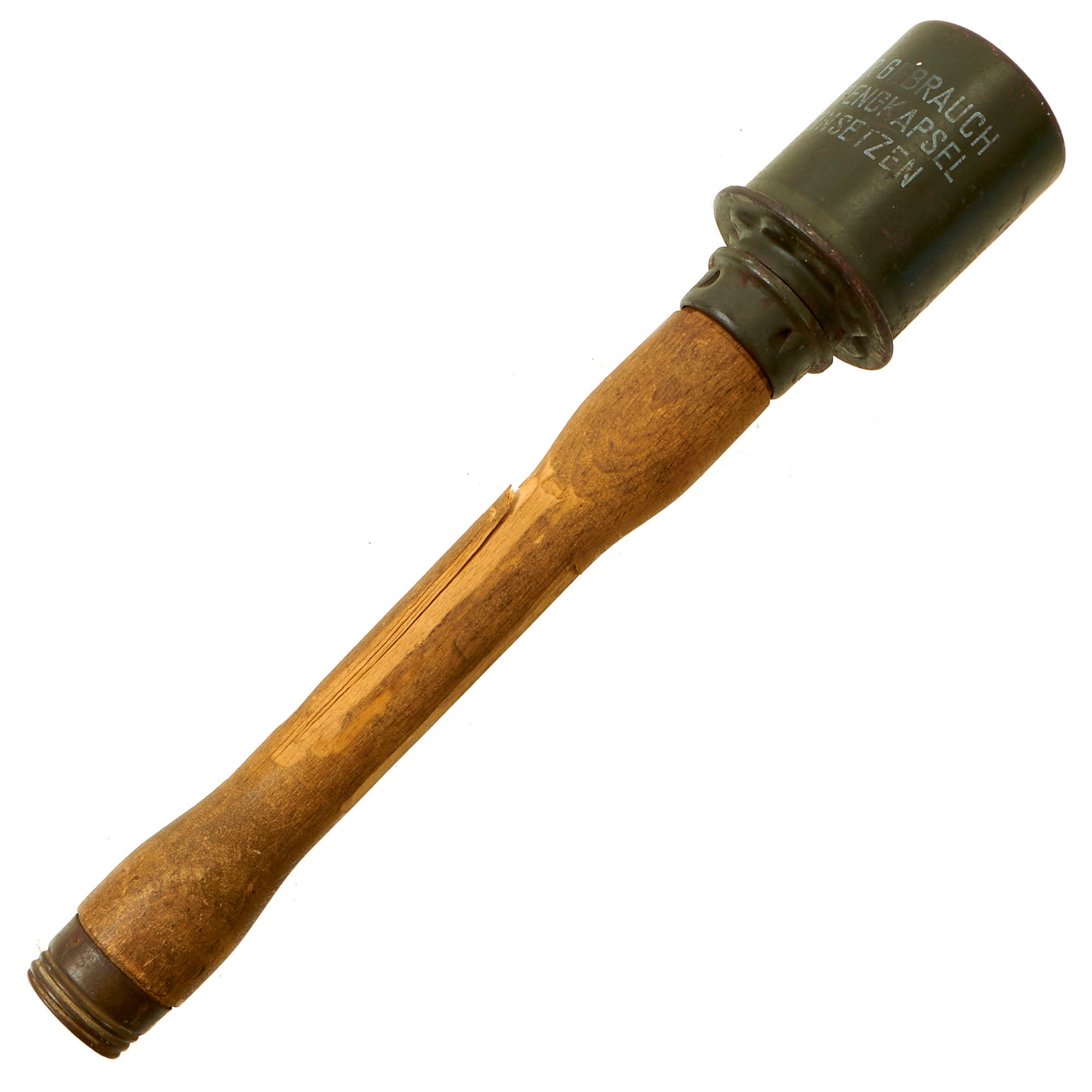 Original German WWII M24 Inert Stick Grenade Stielhandgranate by Richa ...