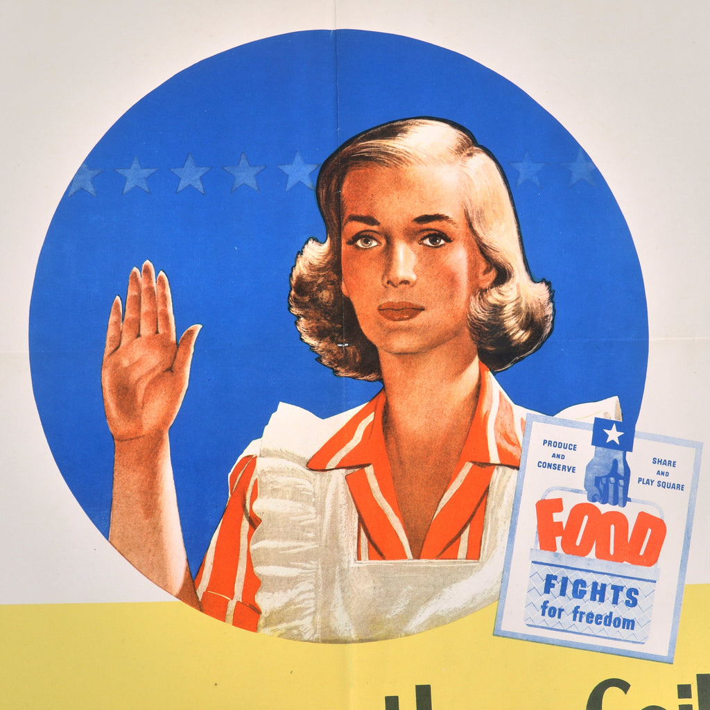 Original U.S. WWII Set of 2 Propaganda Posters: Make Your Own Declarat ...