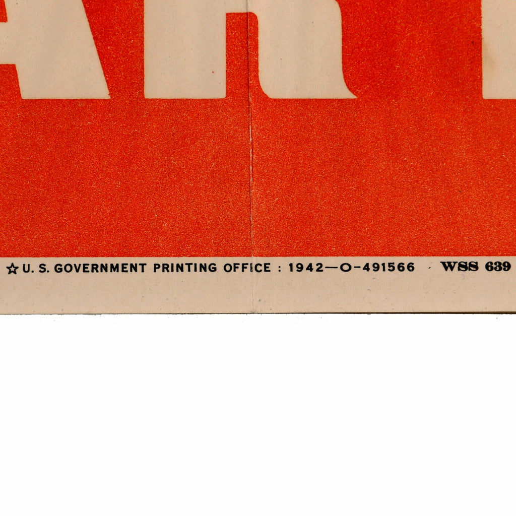 Original U.S. WWII Set of 2 Propaganda Posters: Make Your Own Declarat ...