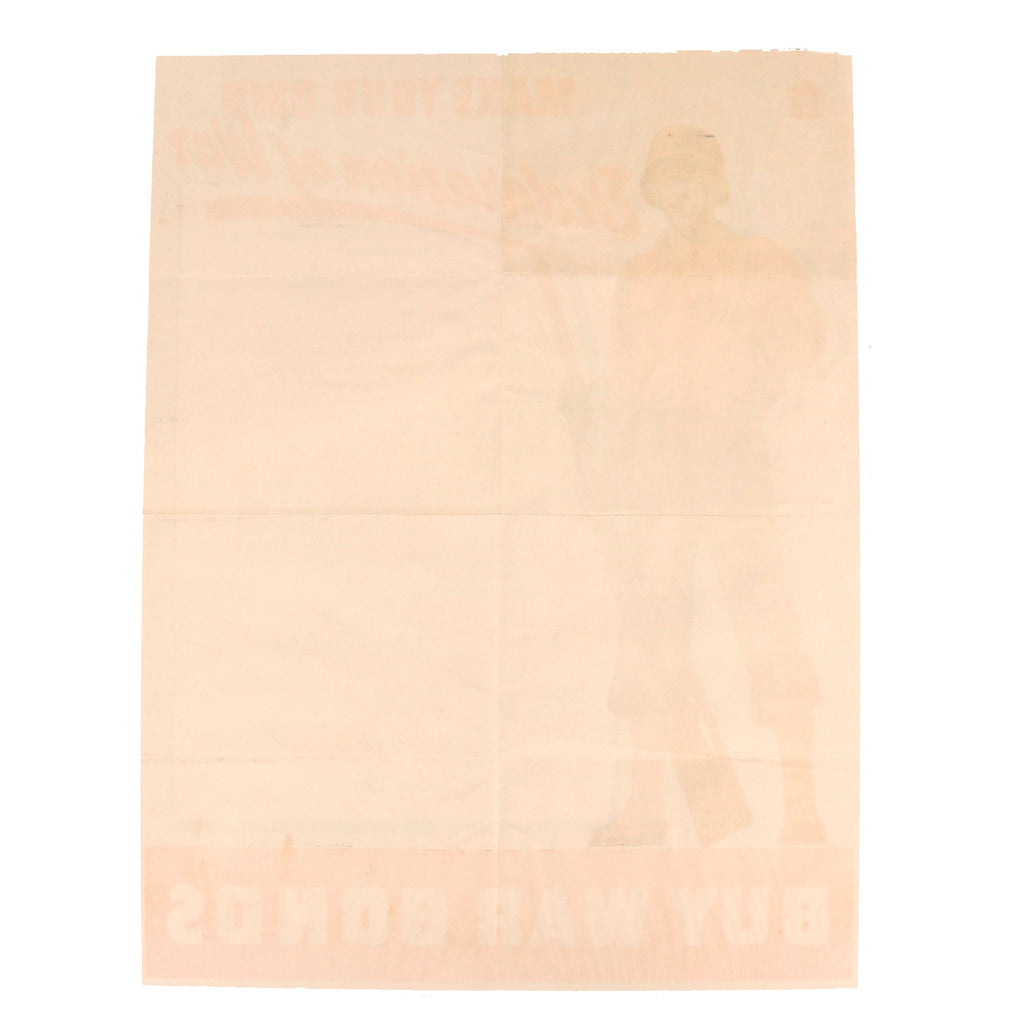 Original U.S. WWII Set of 2 Propaganda Posters: Make Your Own Declarat ...