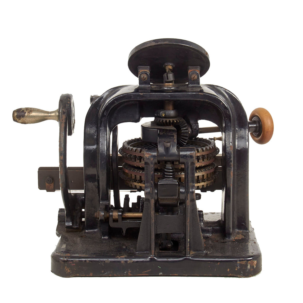 Original U.S. WWI WWII Graphotype Model G1 Dog Tag Machine - Fully ...