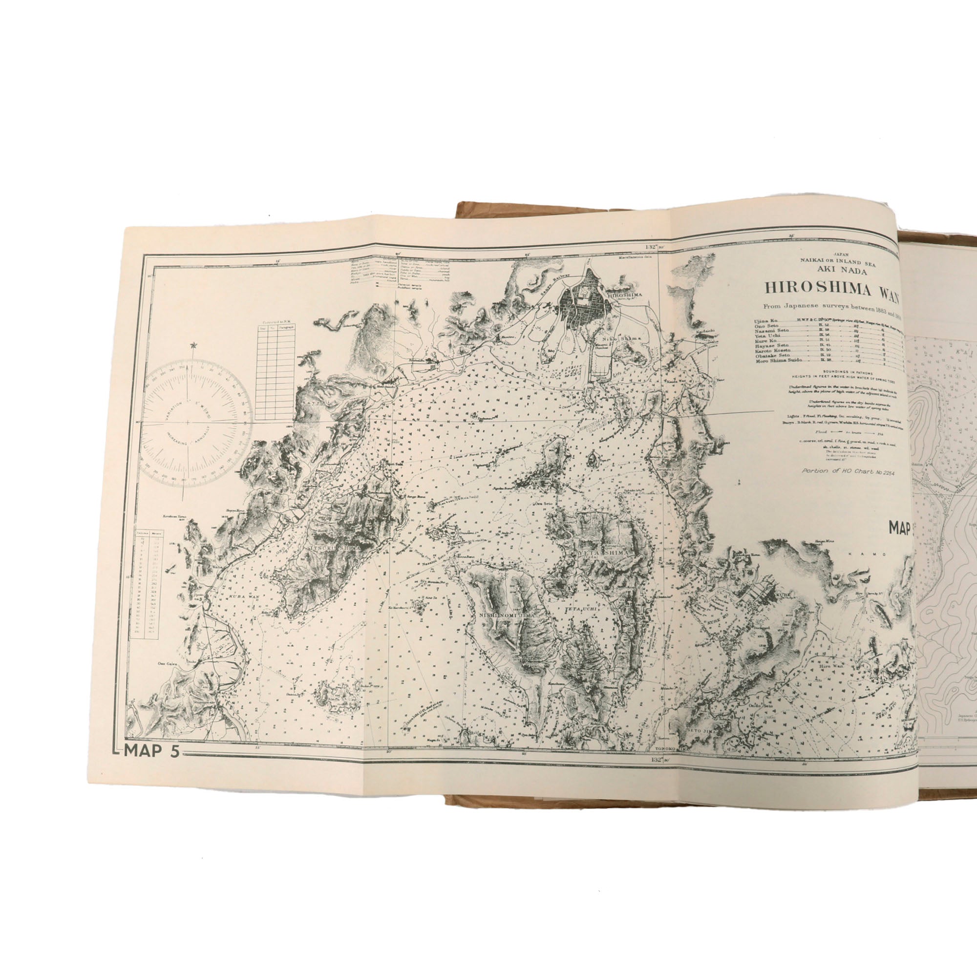 Original U.S. WWII Restricted Special Report of Maps for Invasion of J ...