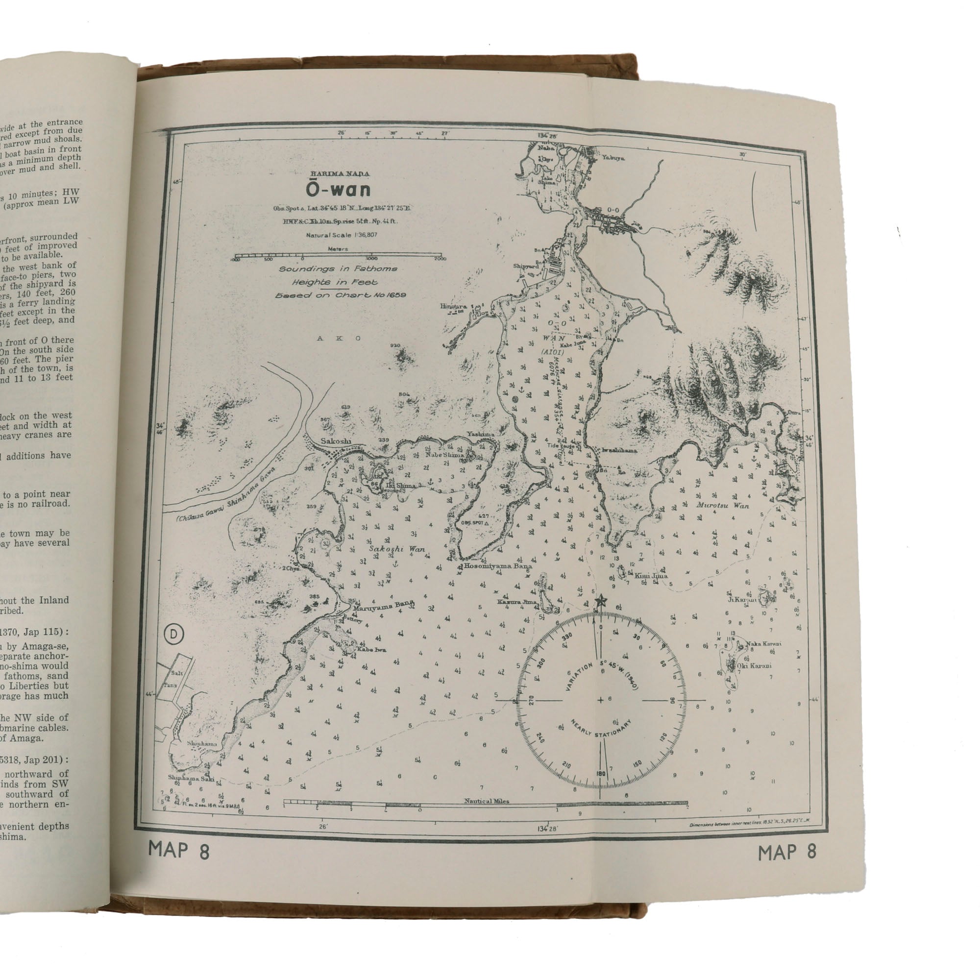 Original U.S. WWII Restricted Special Report of Maps for Invasion of J ...