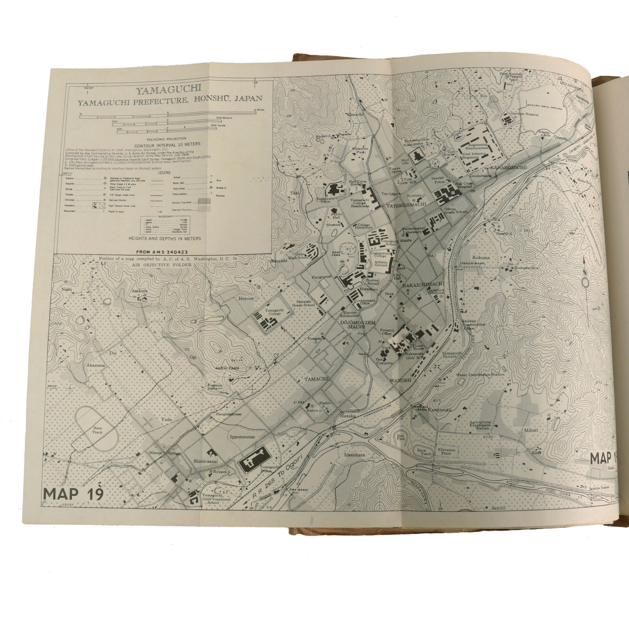 Original U.S. WWII Restricted Special Report of Maps for Invasion of J ...