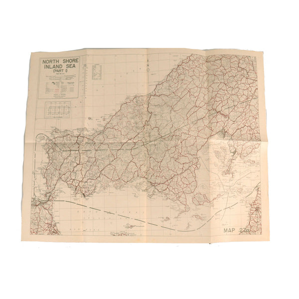 Original U.S. WWII Restricted Special Report of Maps for Invasion of J ...