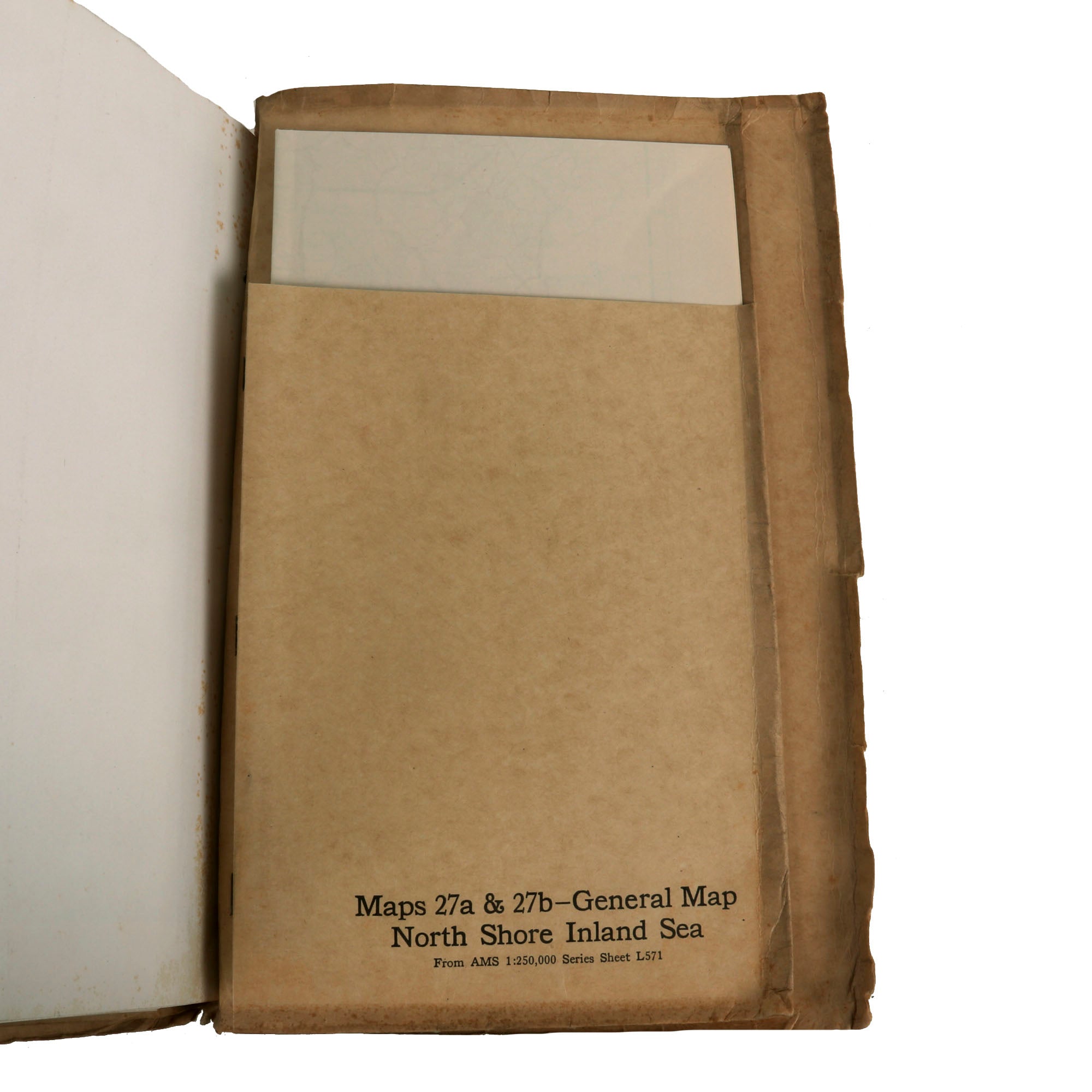 Original U.S. WWII Restricted Special Report of Maps for Invasion of J ...