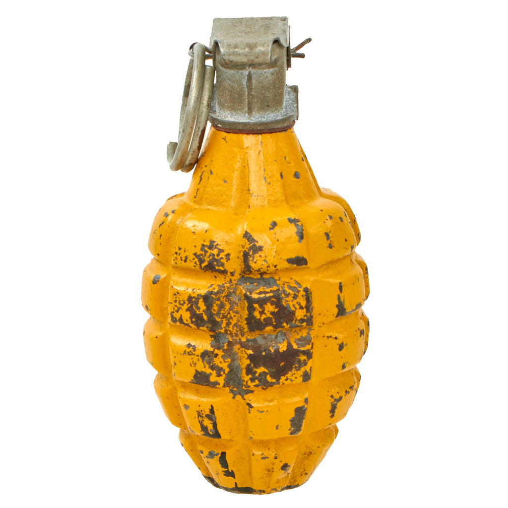 Original U.S. WWII Inert MkII Yellow Early War High Explosive Pineappl ...