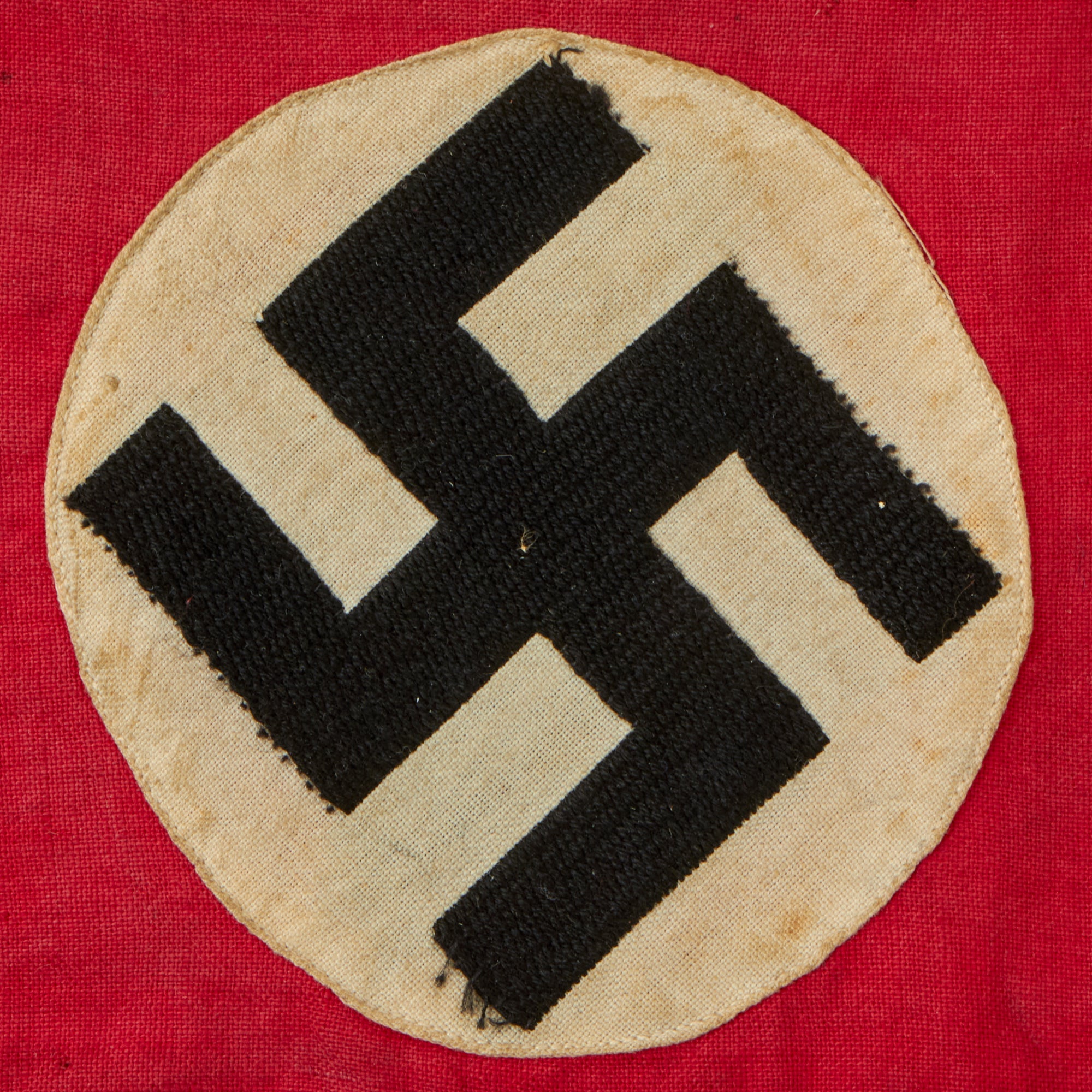 Original German WWII NSDAP Multi-piece Cotton Armband with Embroidered ...