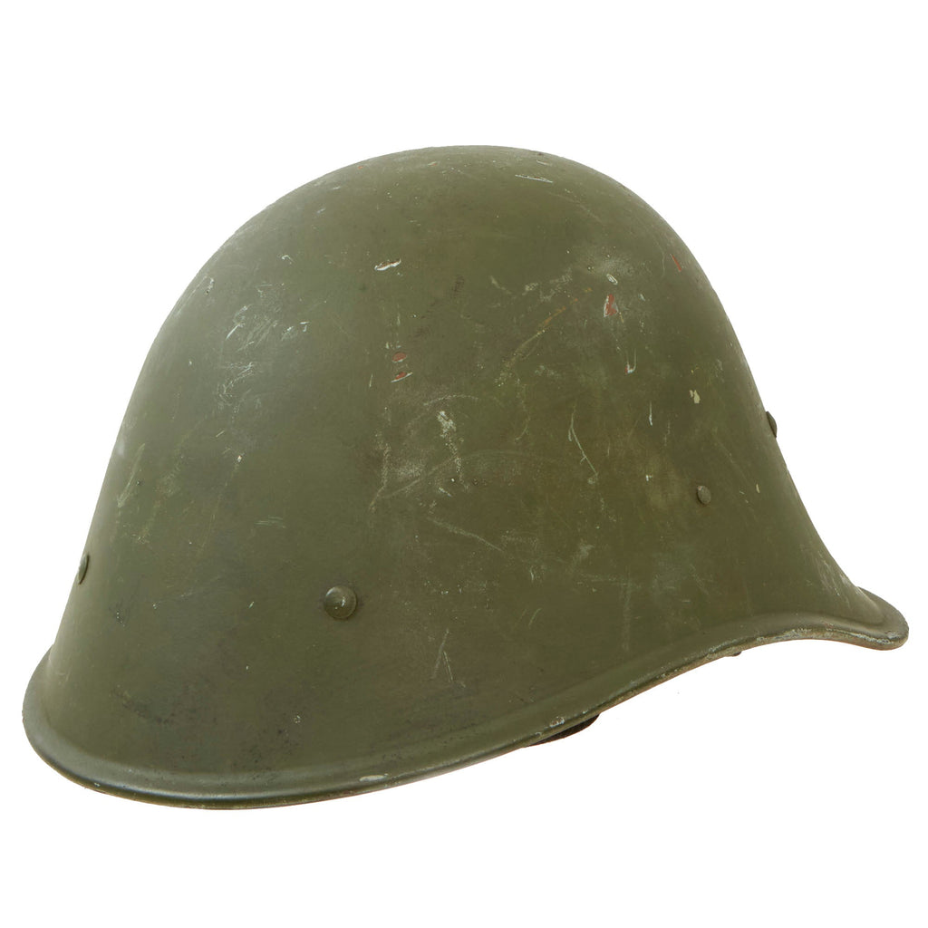 Original Netherlands WWII Dutch M23/27 Steel Helmet - Complete ...