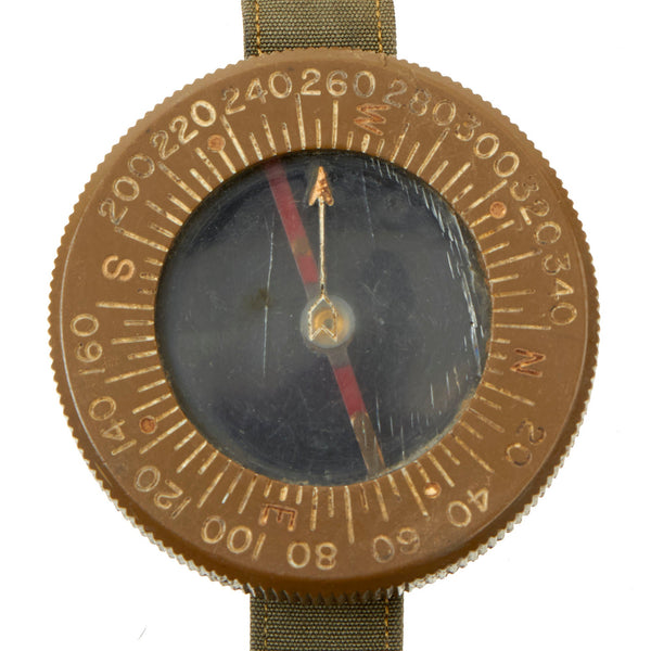 Original U.S. WWII US Army Corps of Engineers Wrist Compass by Superio ...