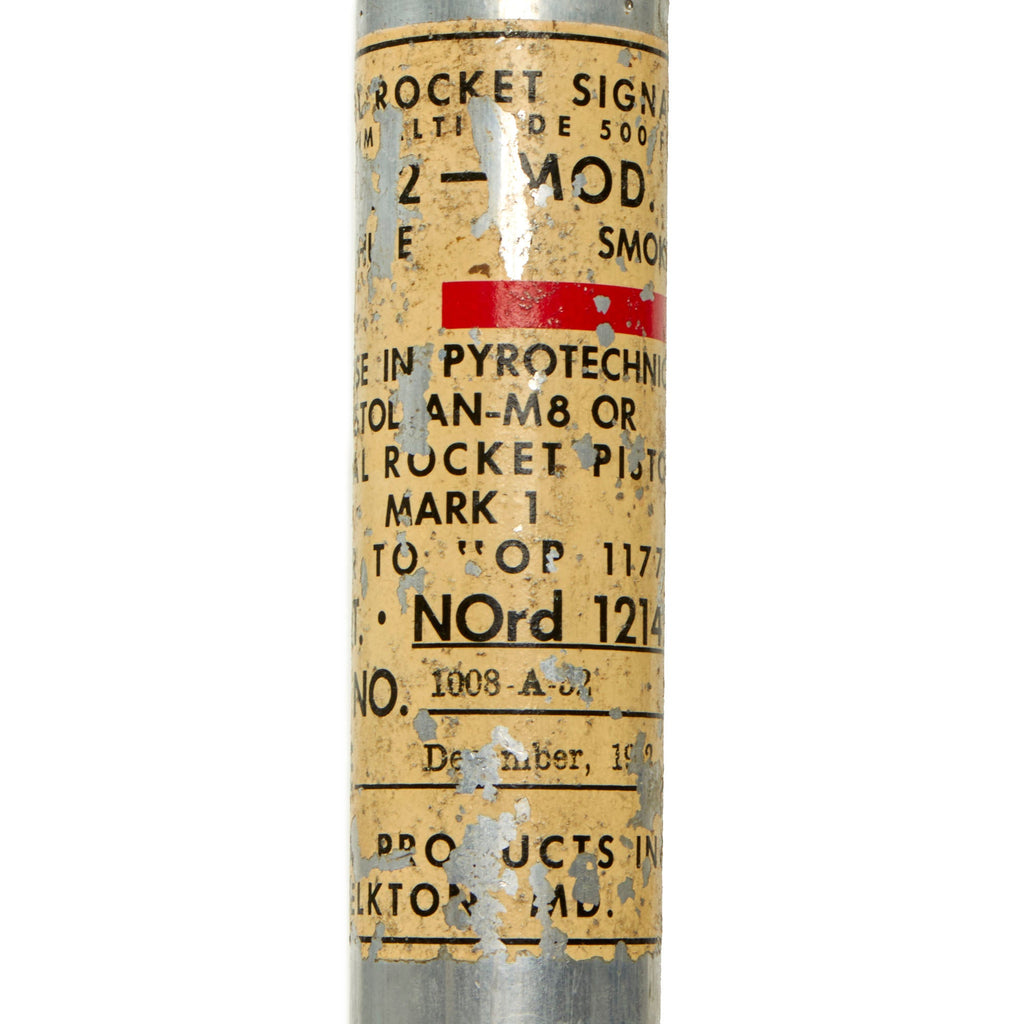 Original U.S. WWII Inert Pistol Rocket Signal Round, Mk. 2 Mod. 1 in O ...