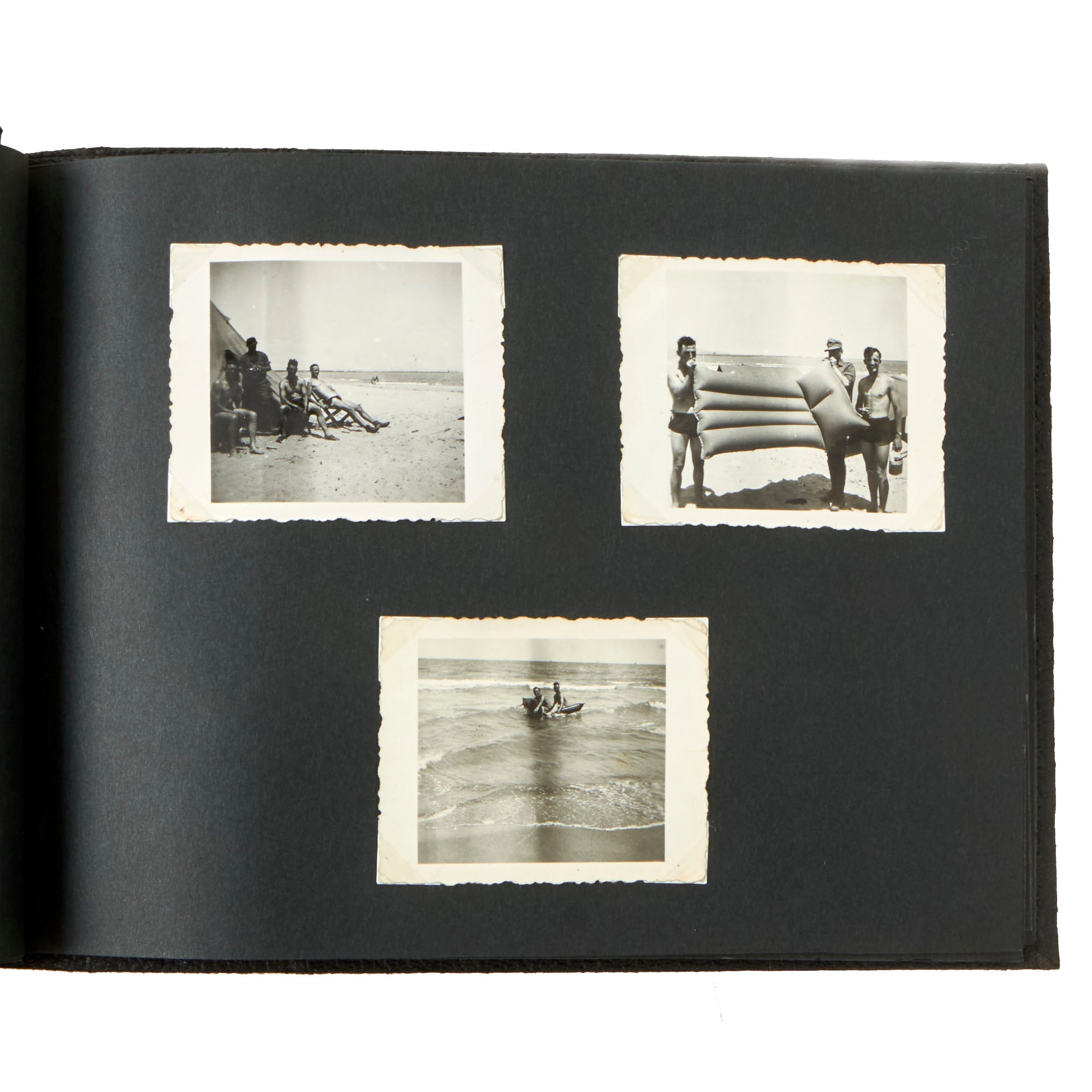 Original German WWII DAK Afrika Korps Personal Photo Album of Gefr. Ka ...