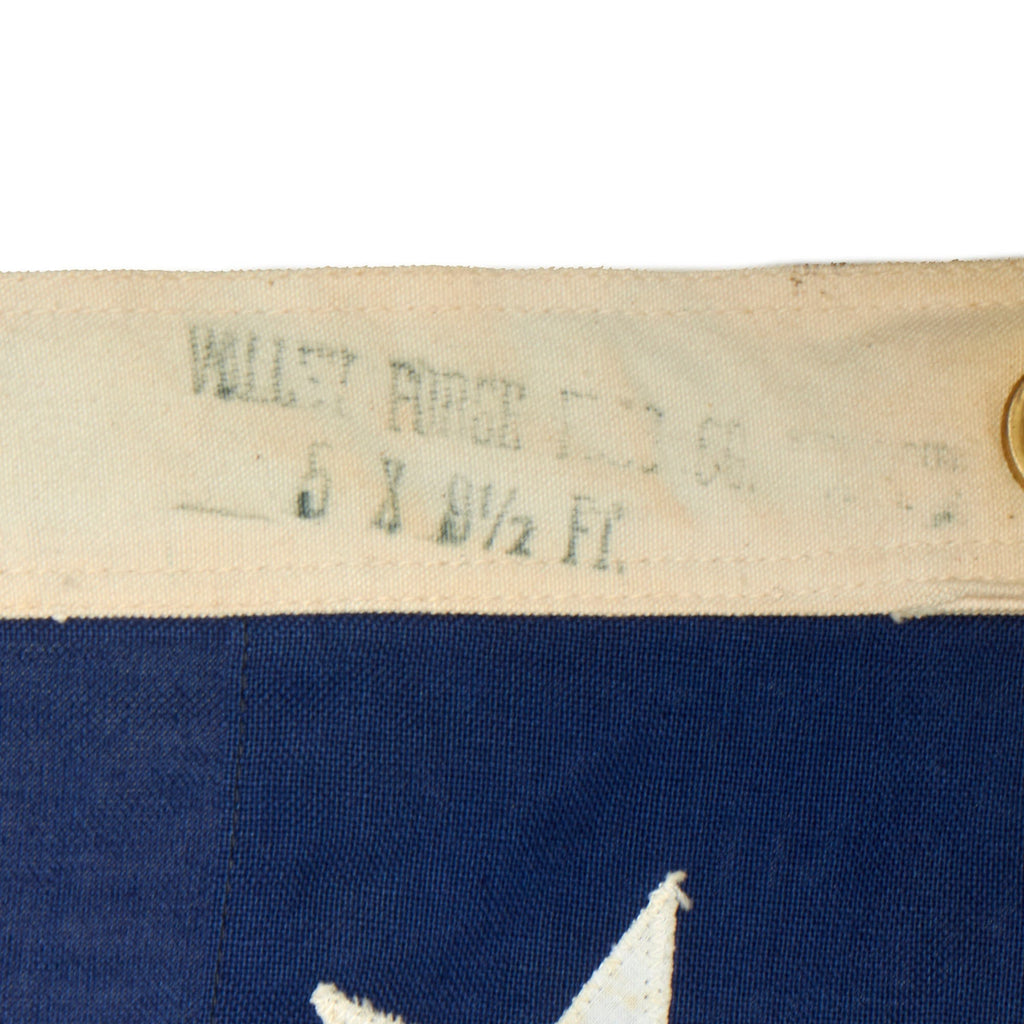 Original U.S. WWII Era 48 Star Flag by Valley Forge Flag Co. - 5 x 9 ½ ...