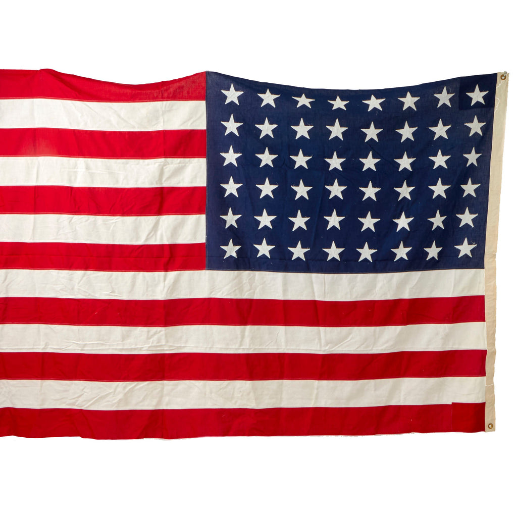 Original U.S. WWII Era 48 Star Flag by Valley Forge Flag Co. - 5 x 9 ½ ...