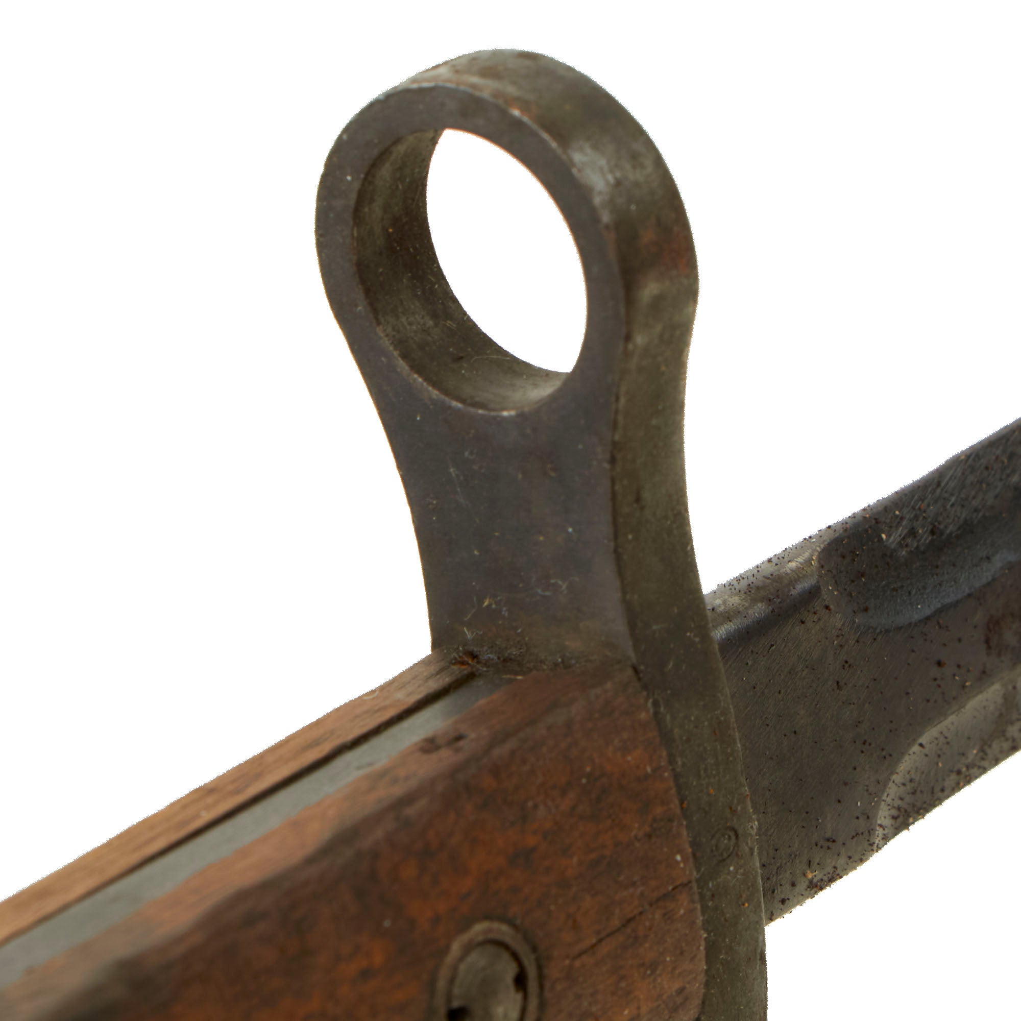 Original Belgian WWI M1916 Bayonet for M1889 Mauser Rifle with Scabbar ...