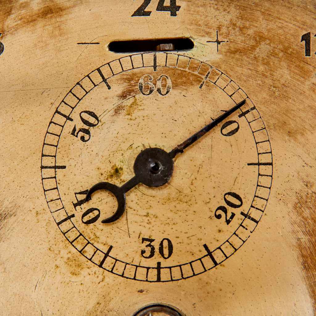 Original German WWII Kriegsmarine Navy Marked Brass Ships Clock by Jun ...