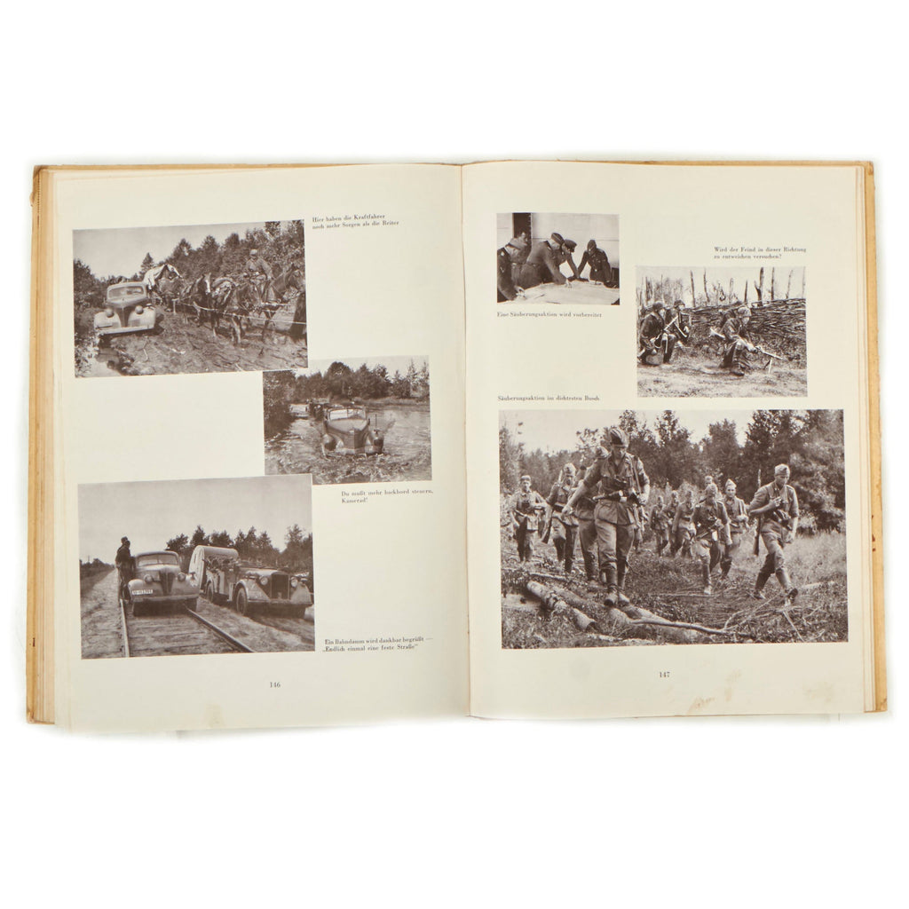 Original German WWII SS Cavalry in the East Hardcover History & Photo ...