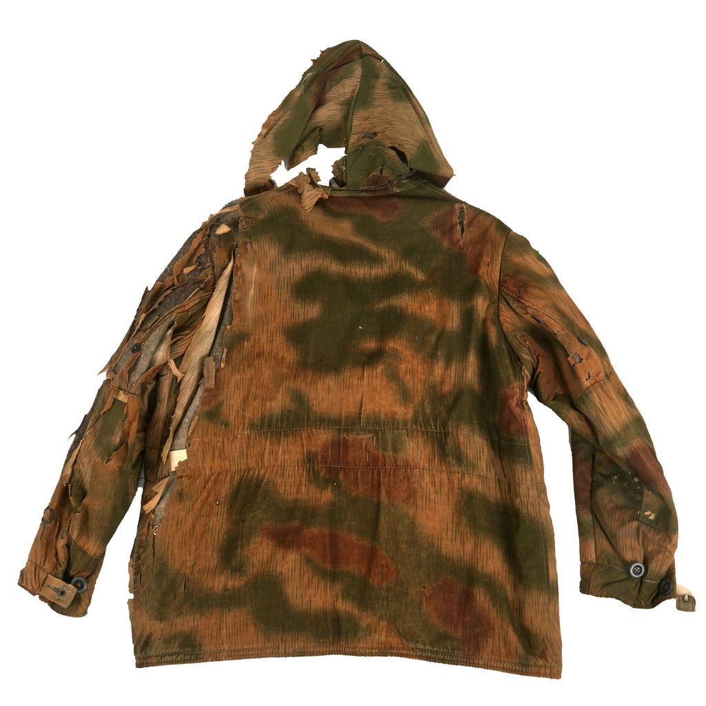 Original German WWII Service Worn Sumpftarnmuster Swamp Pattern Camouf ...